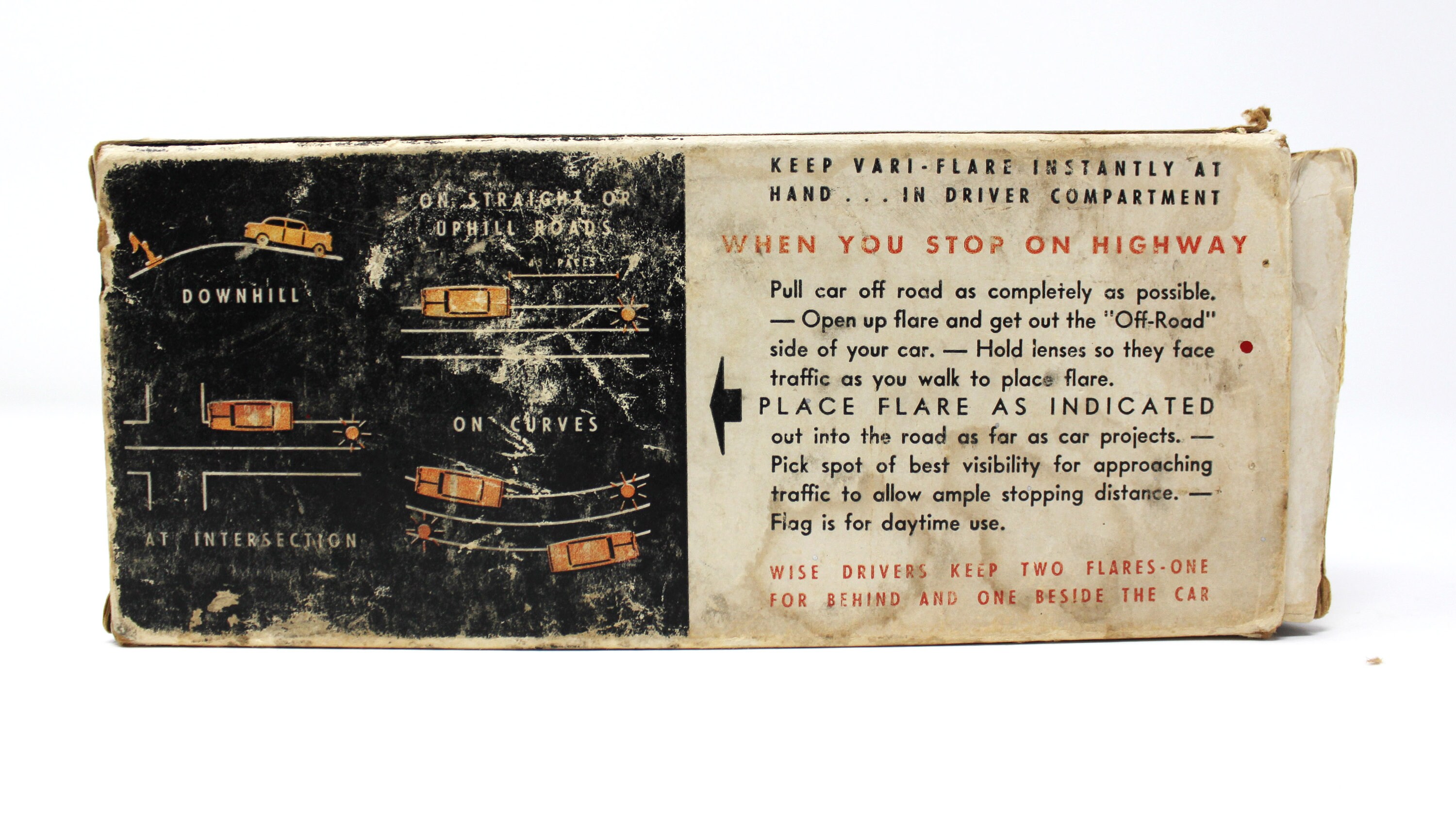 Vari-flare Warning Signal Kit "for Stalled Automobiles" for Emergency ...