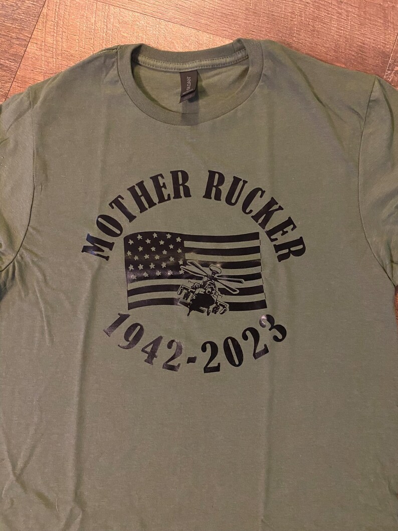 Mother Rucker With Apache Helicopter - Etsy
