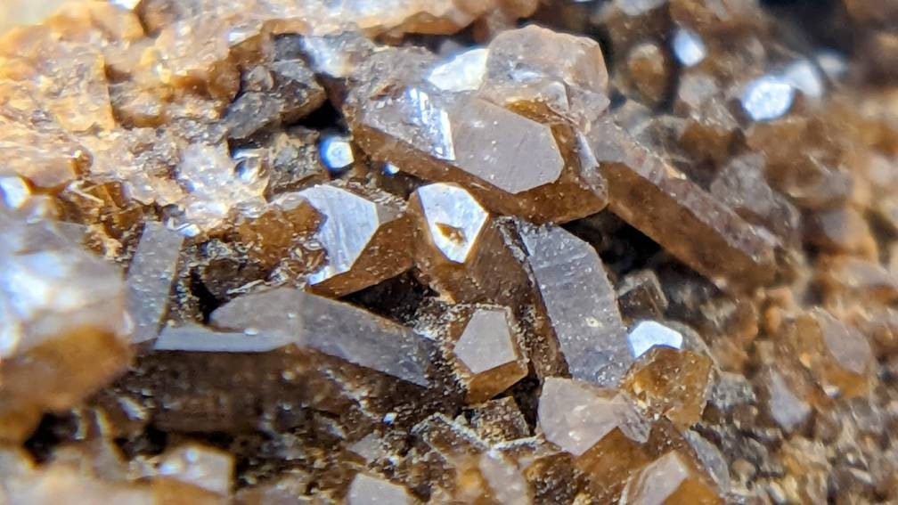 Root Beer Quartz on Acrylic Display Delaware County, PA 2.5 Oz - Etsy