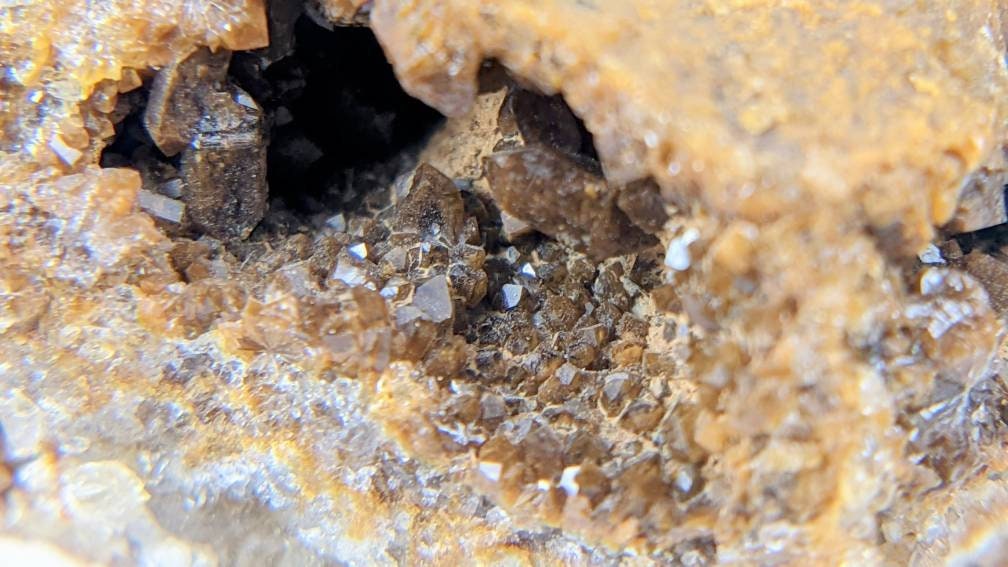 Root Beer Quartz on Acrylic Display Delaware County, PA 2.5 Oz - Etsy