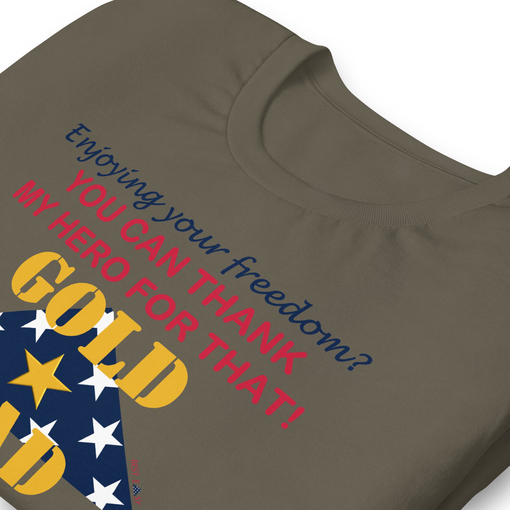 You Can Thank My Hero Gold Star Dad Unisex T-shirt - Etsy