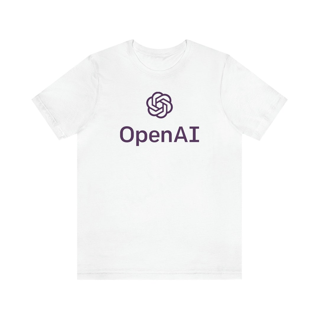 Openai Logo T-shirt Unisex Jersey Short Sleeve Tee - Etsy