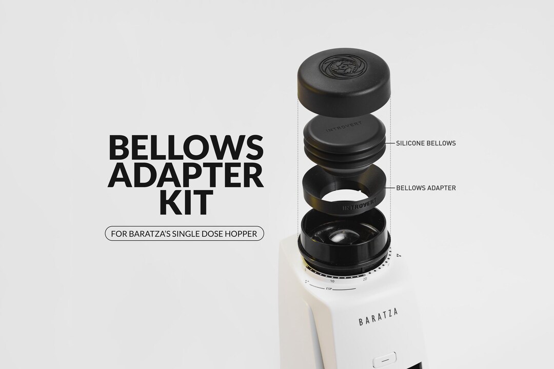 Bellows Adapter Kit for Baratza Single Dose Hoppers for Conical and ...
