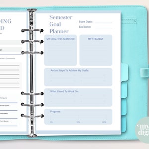 Homeschool Planner, Homeschool Printables, 30 Pages, Student Planner ...