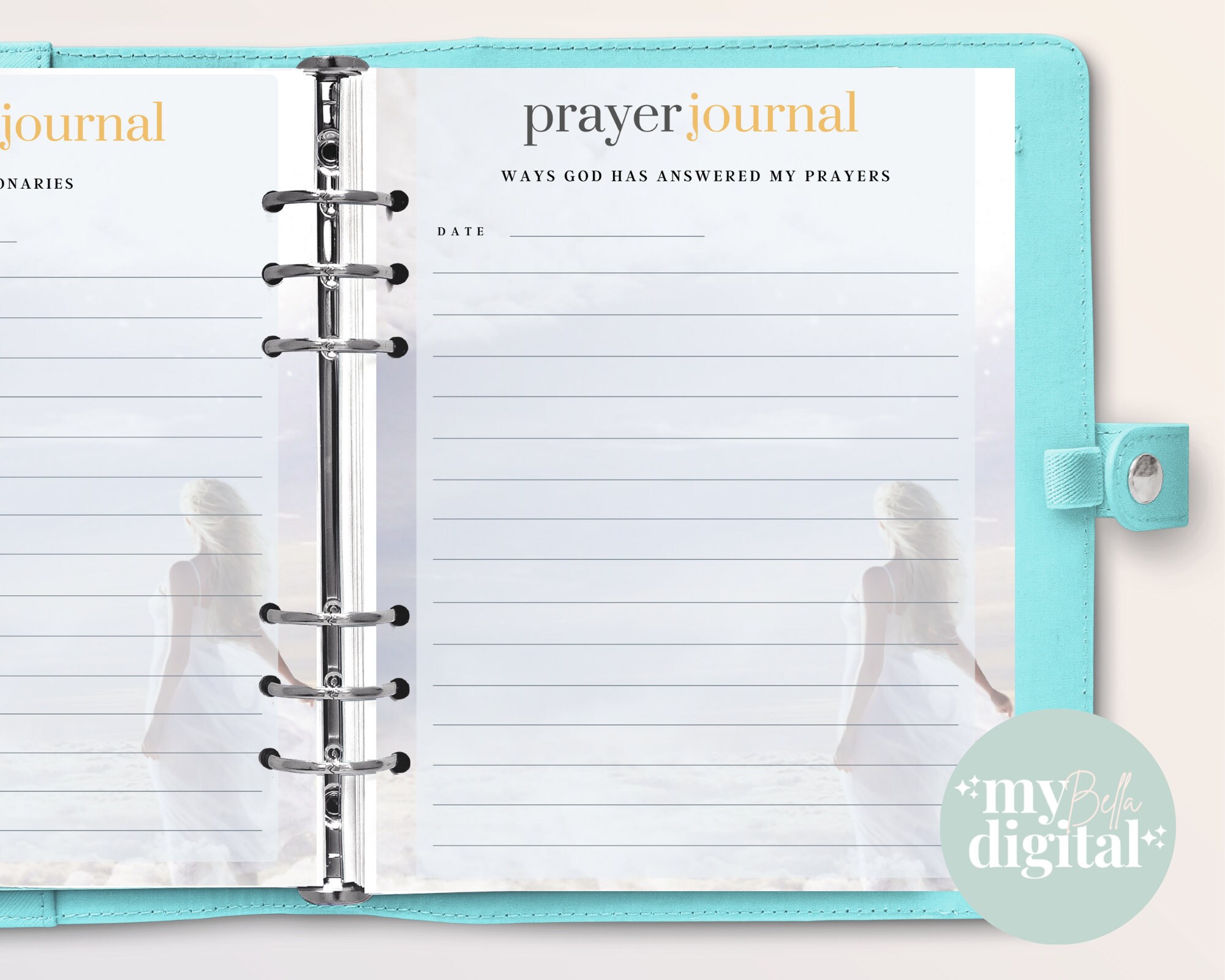 Prayer Journal Bible Study Gratitude Journal God Digital - Etsy
