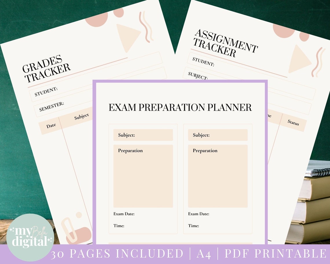 Homeschool Planner Homeschool Printables 30 Pages Student - Etsy