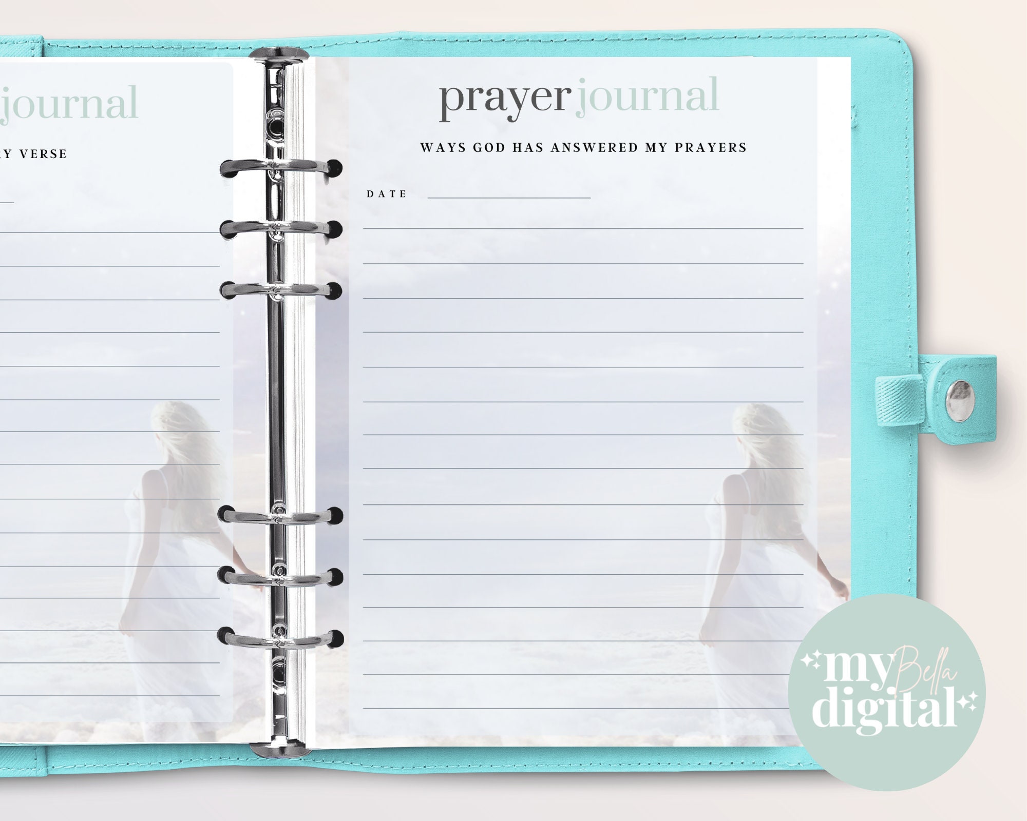 Prayer Journal Bible Study Gratitude Journal God Digital - Etsy