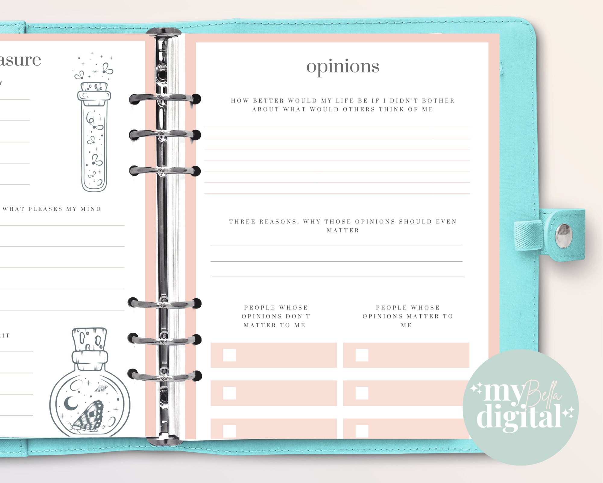 Manifestation Journal Gratitude Journal Wellness Journal - Etsy