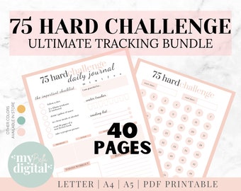 75 Hard Printable - Etsy