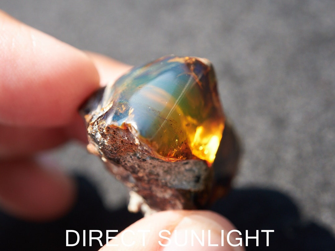 Natural Blue Amber Raw Stone , Dominica Handmade Blue Amber Polished - Etsy