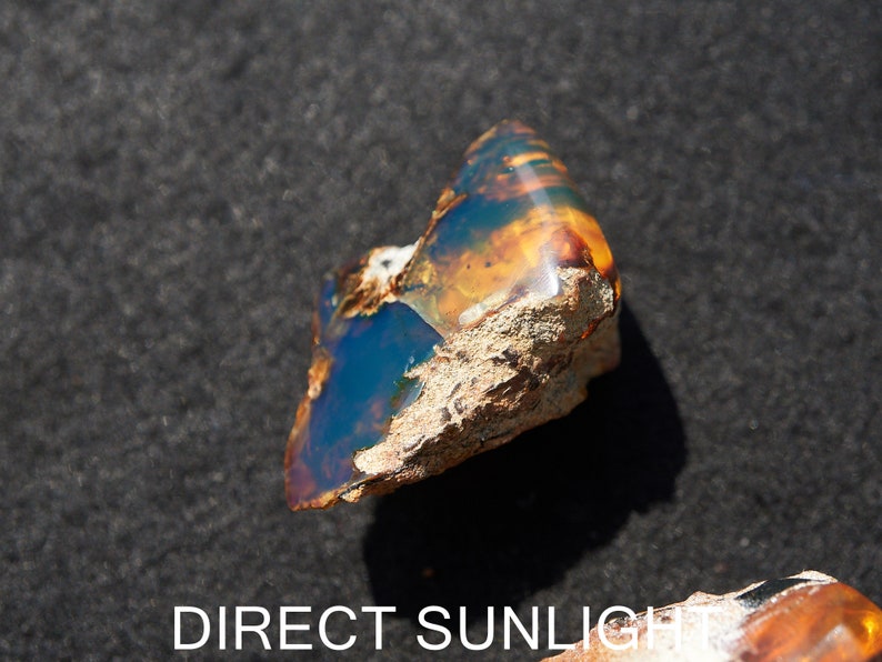 Natural Blue Amber Raw Stone , Dominica Handmade Blue Amber Polished - Etsy