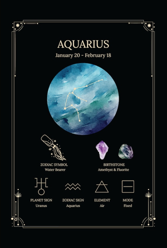 Zodiac Aquarius Sign Aquarius The New Astrology: Chinese And Western