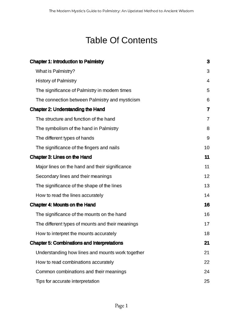 Palmistry Book: Complete Guide to Palm Reading and Hand Analysis ...