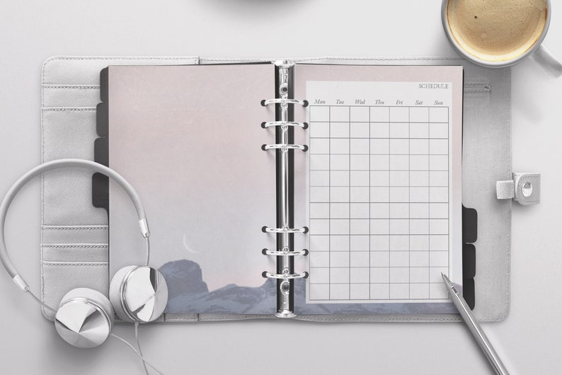 Printable A6 Indesign 2024 Calendar Template / Customizable Daily ...