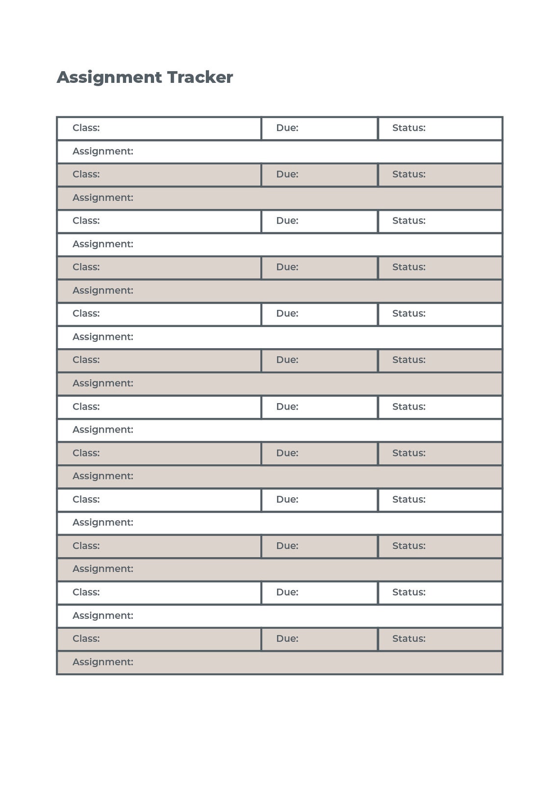 Academic Student Planner 2023-2024 Workbook Planner Inserts 4 Sizes - Etsy