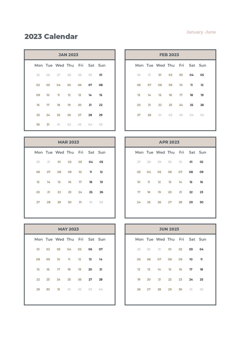 Academic Student Planner 2023-2024 Workbook Planner Inserts - Etsy