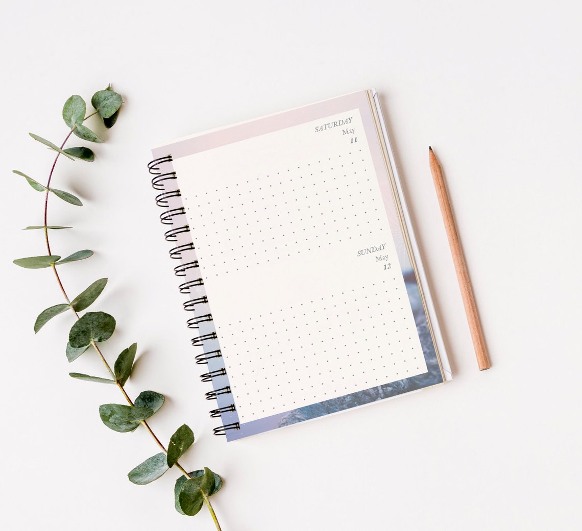 Printable A6 Indesign 2024 Calendar Template / Customizable Daily ...