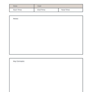 Academic Student Planner 2023-2024 Workbook Planner Inserts 4 Sizes - Etsy
