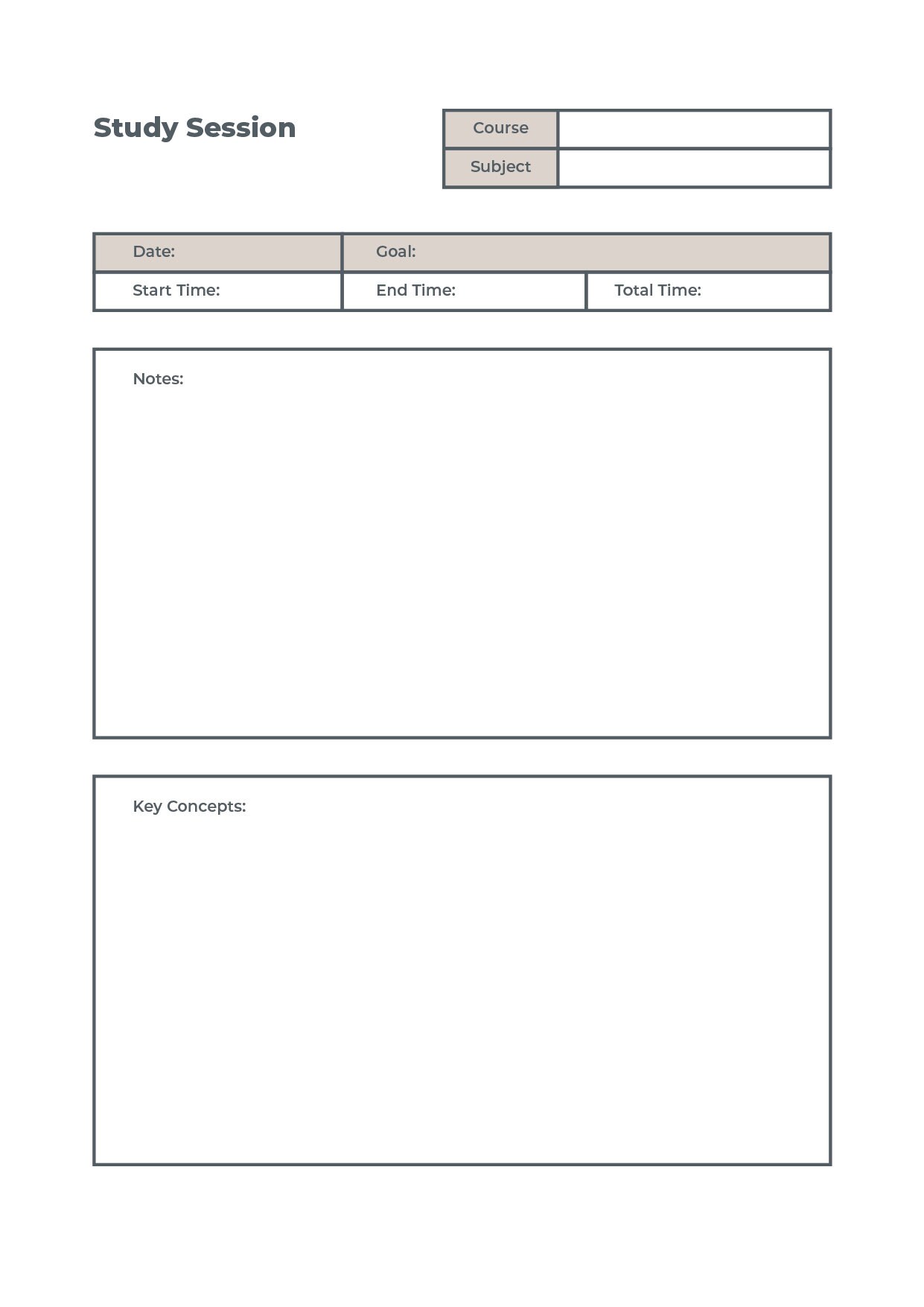 Academic Student Planner 2023-2024 Workbook Planner Inserts 4 Sizes - Etsy