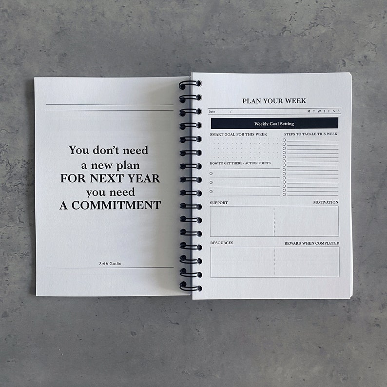 Editable Life Planner Template: Adobe Illustrator, Undated (digital ...