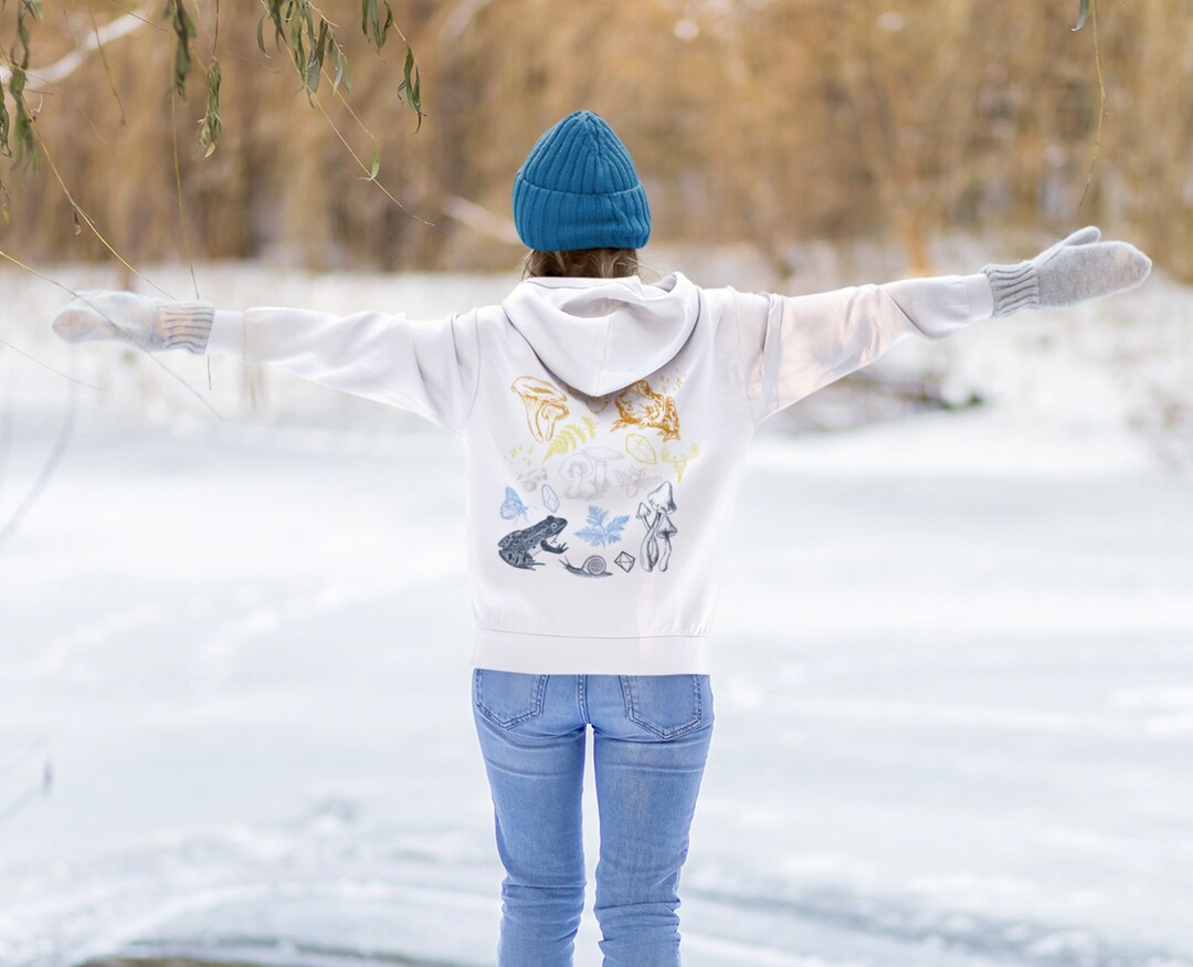 Aroace Frog Hoodie Subtle Pride Goblincore Clothing Aro Ace Pride ...