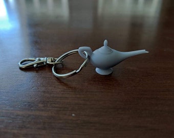 Genie Lamp Keychain - Etsy