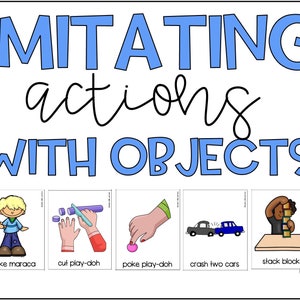 Imitating Actions With Objects - Etsy