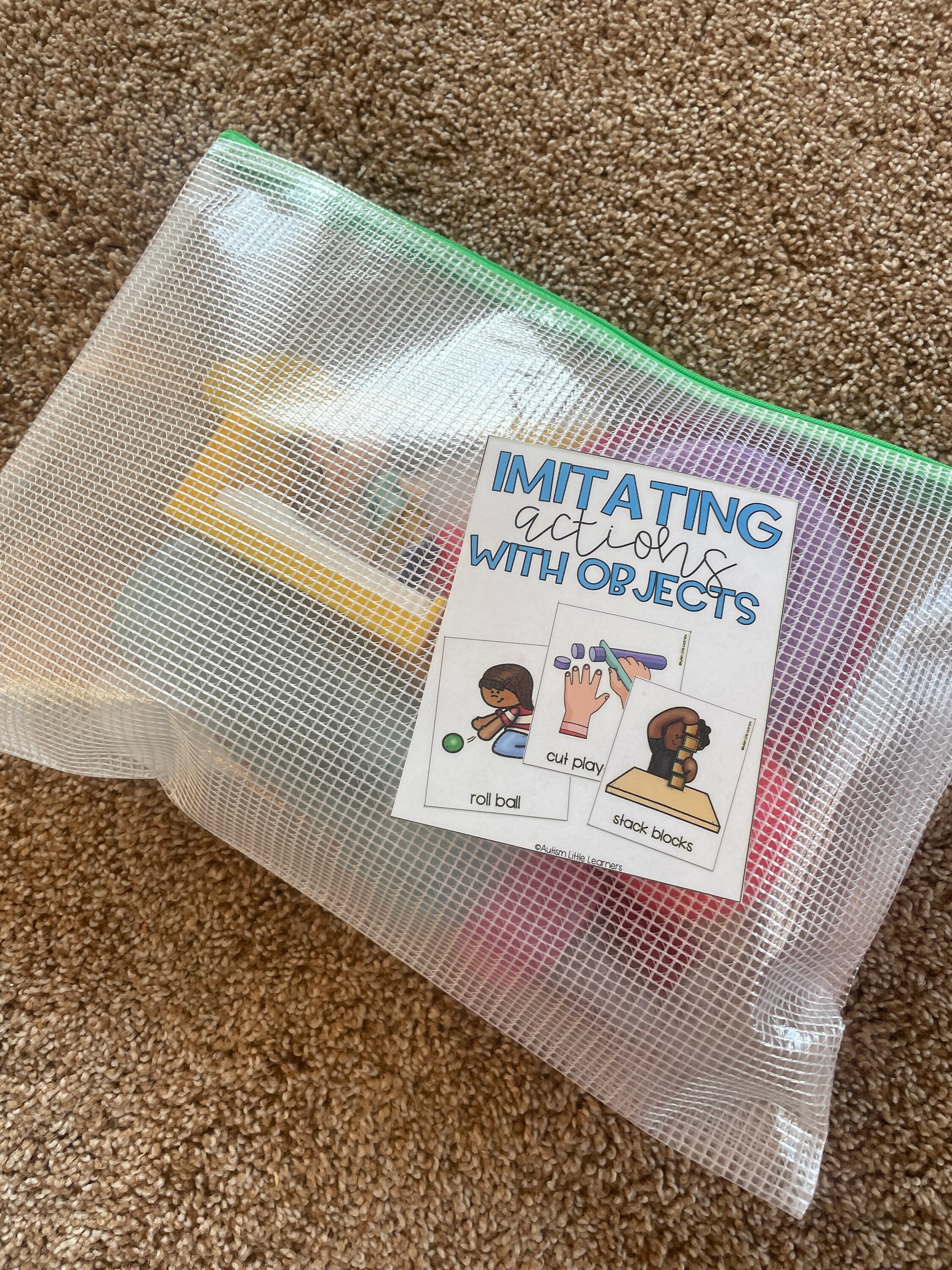 Imitating Actions With Objects Etsy