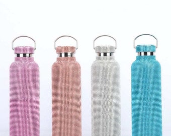 Custom Bling Water Bottle - Etsy
