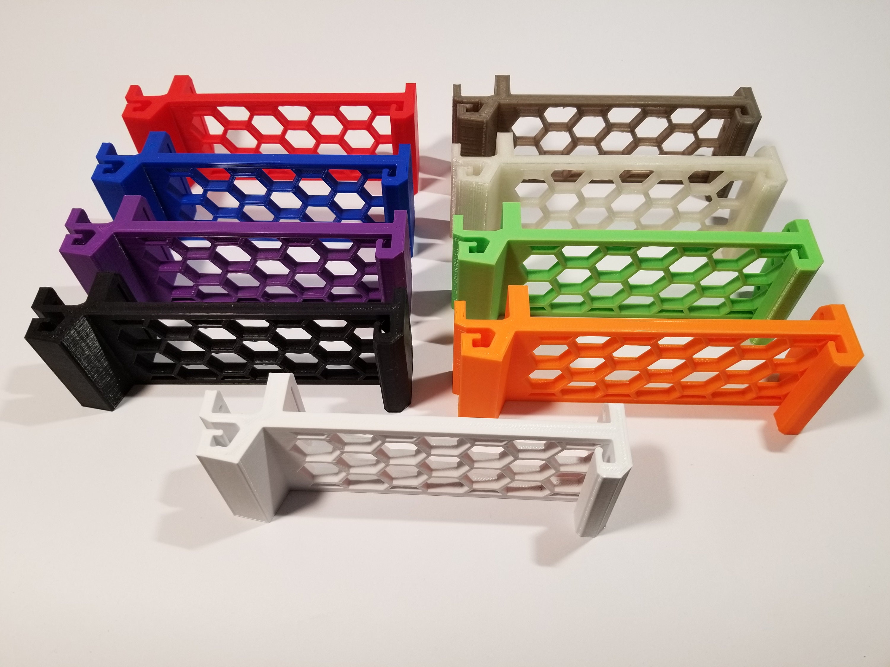 NEW Locking GPU Hangers for Wire Rack Shelving 120mm Fan Mount Points ...