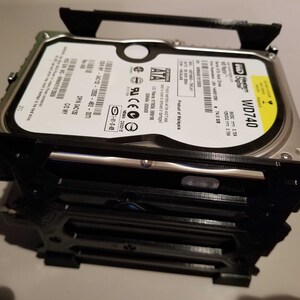 3.5 HDD | Wire Shelf/table Top Stackable Hard Drive Mount Kit - Etsy