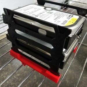 3.5 HDD | Wire Shelf/table Top Stackable Hard Drive Mount Kit - Etsy