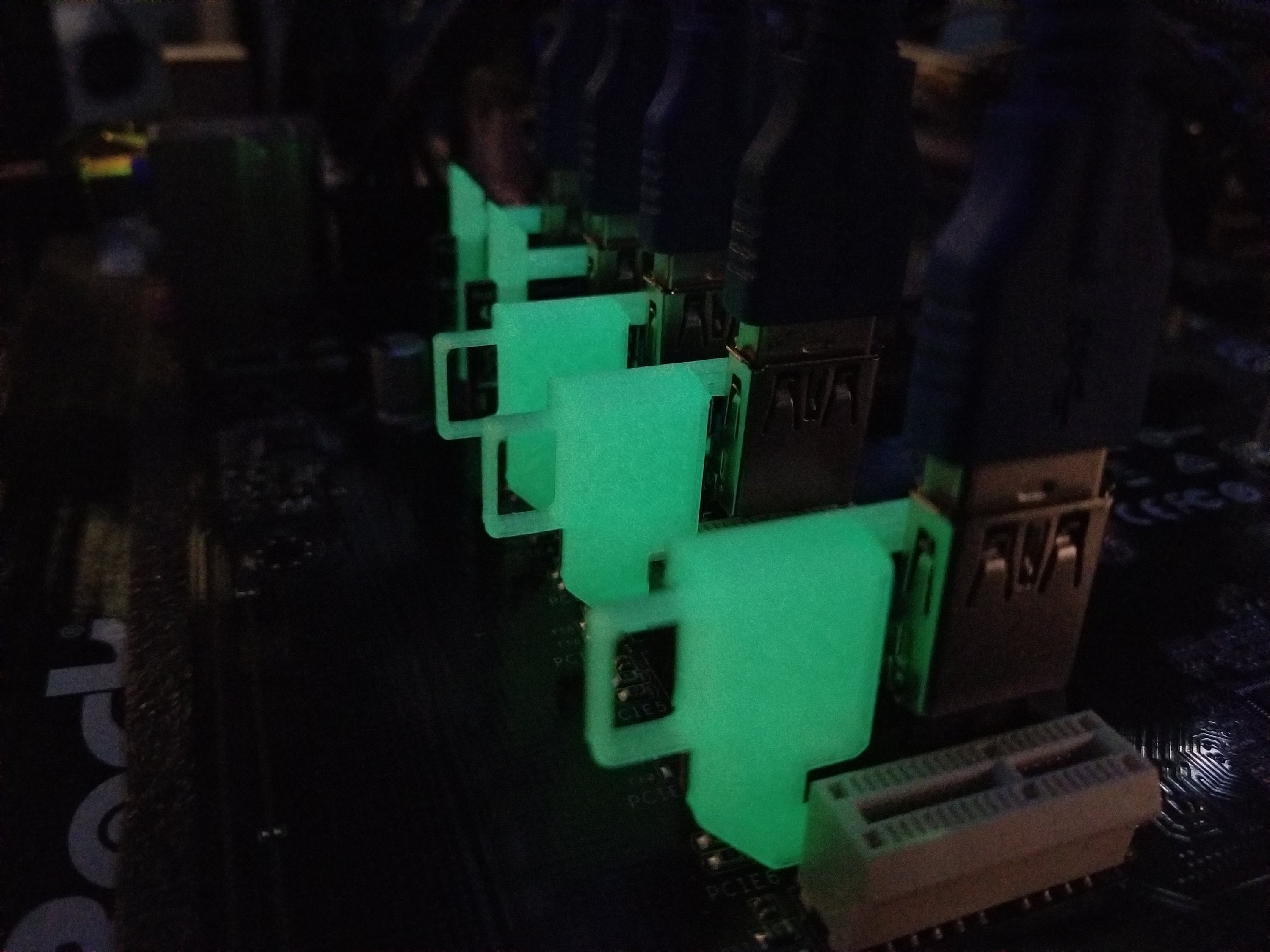 6 Pcie Riser Insert Locking Keys | Sideslide Pcie Clips for USB 3.0 ...