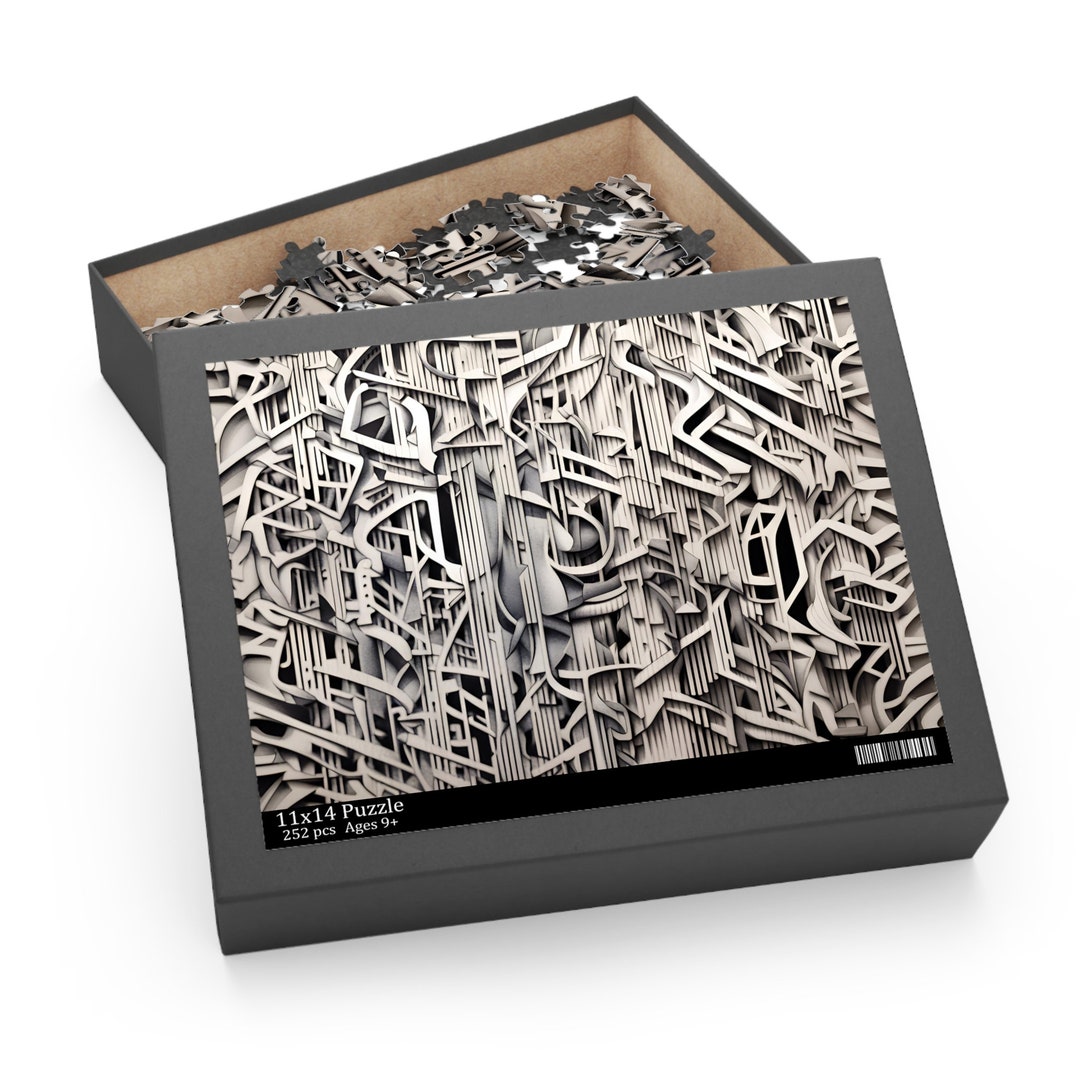 Mindfulness Art Jigsaw Puzzle With Hundreds of Intertwining Lines the ...