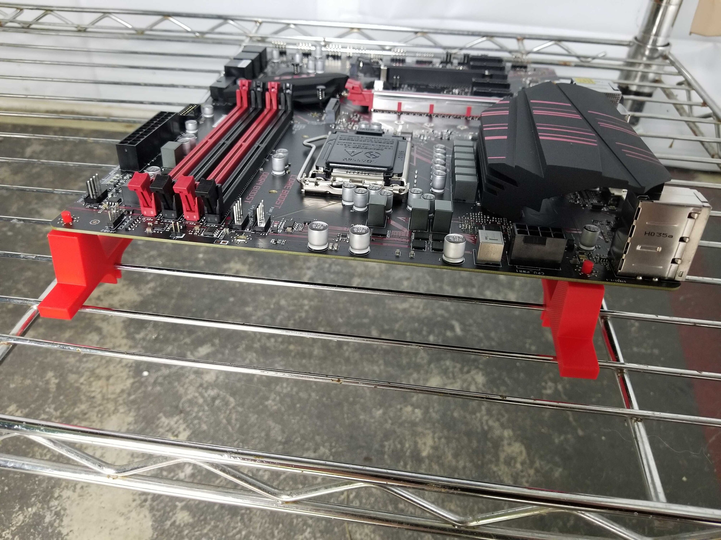 PSU SSD and Motherboard Mount Kit for Wire Shelf Crypto | Etsy