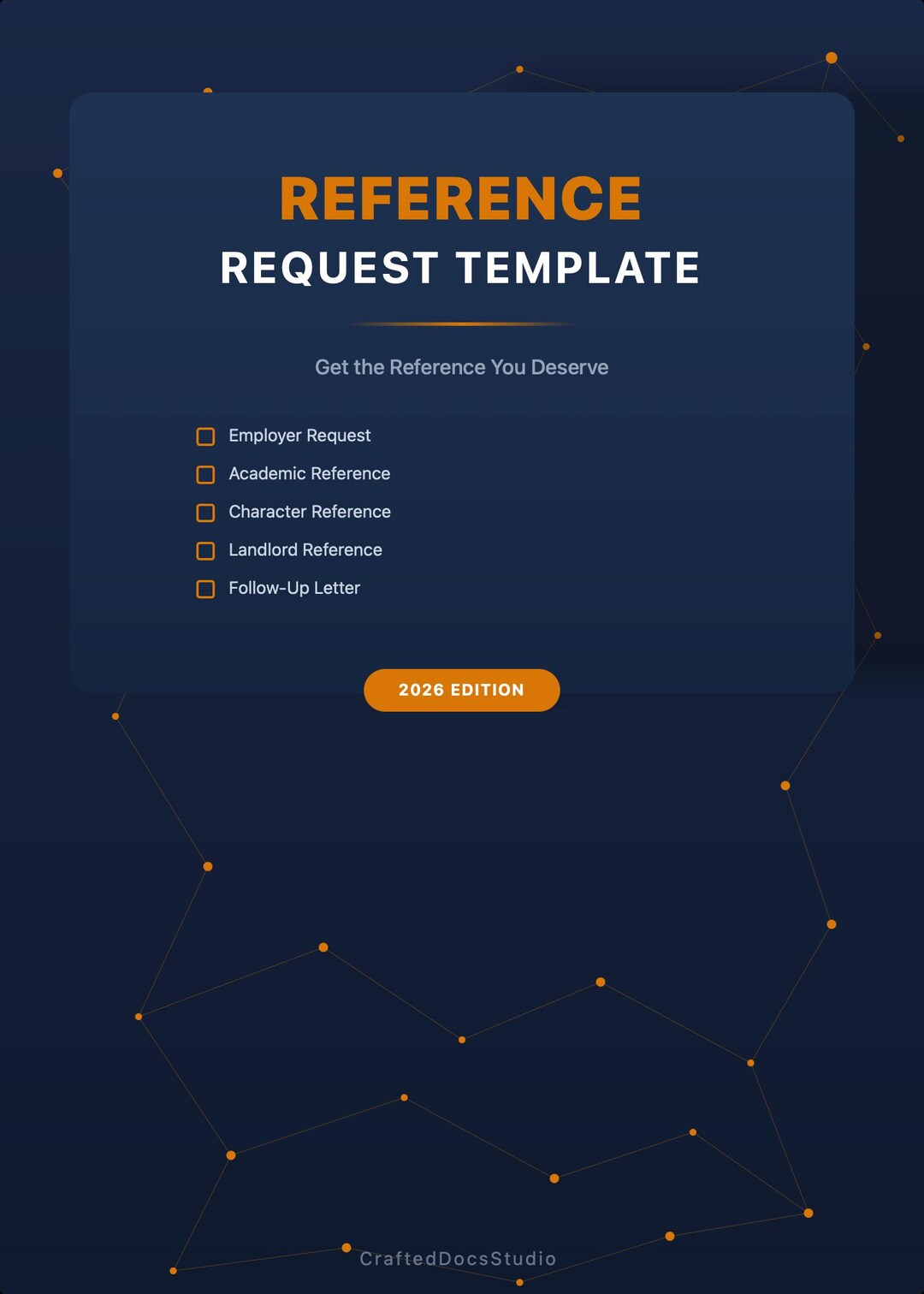 Reference Request Letter Template Pack UK - Job Reference (digital) - Etsy