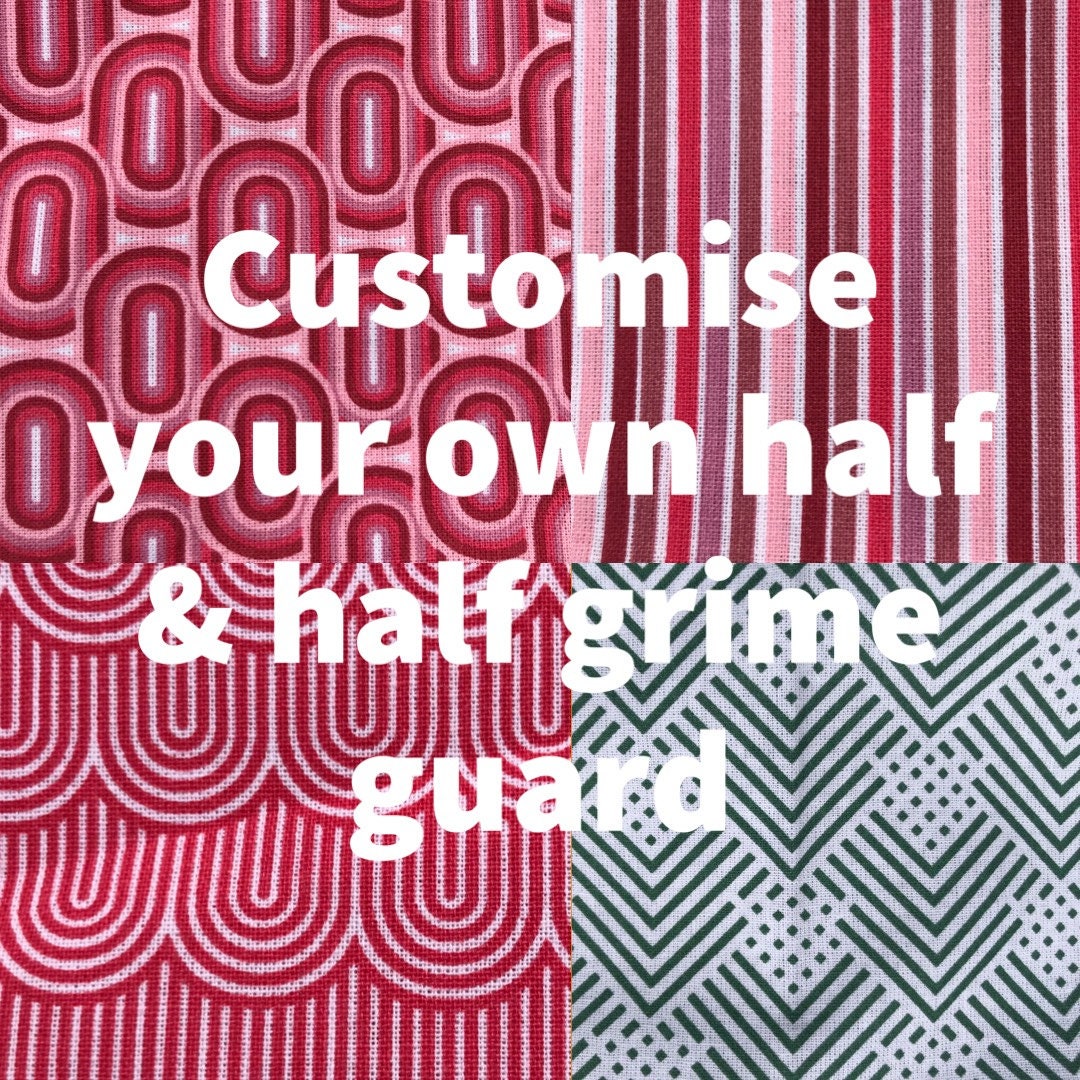 Customise Your Own 8x8 Half & Half Grime Guard made Out of Second Hand ...