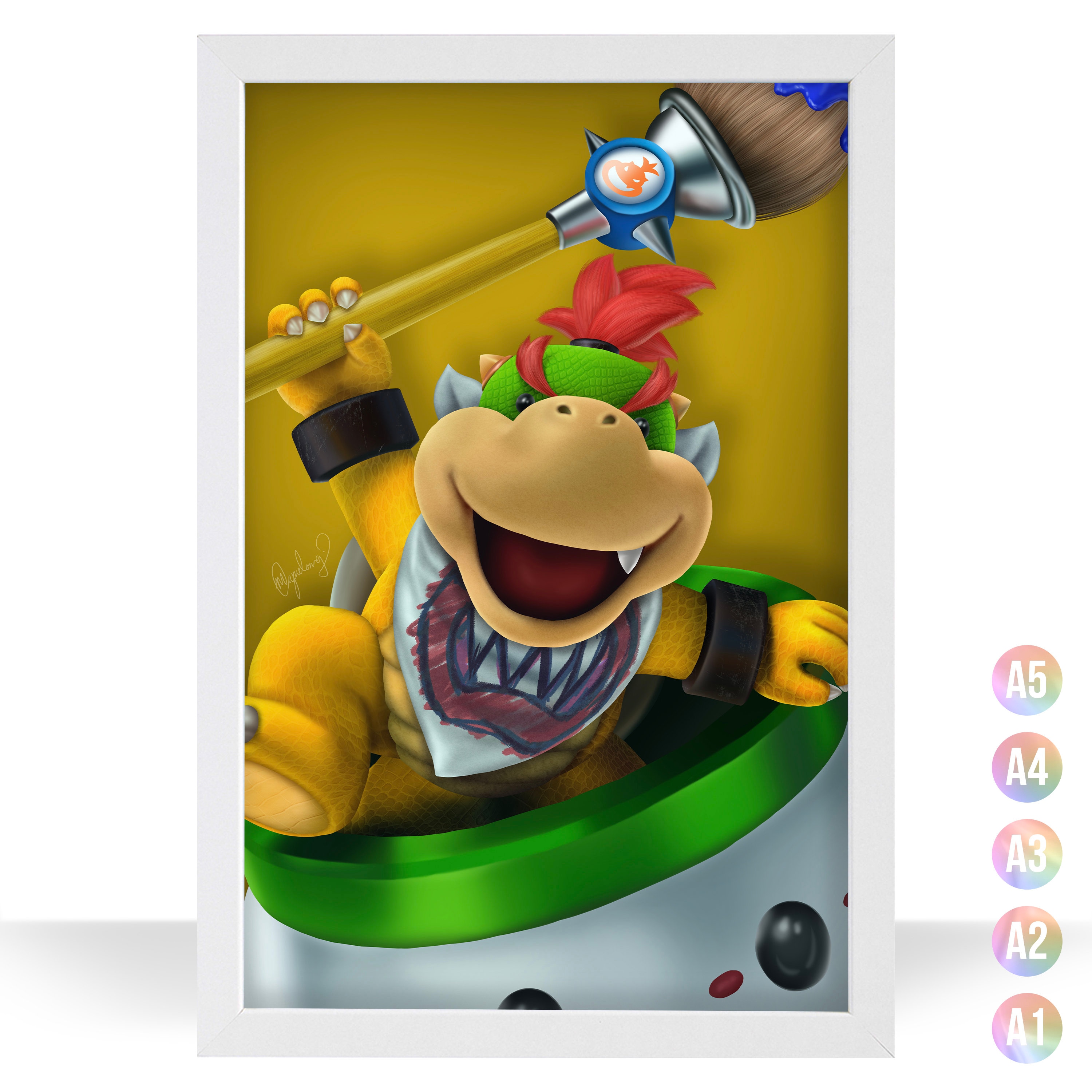 Bowser And Bowser Jr Wallpaper