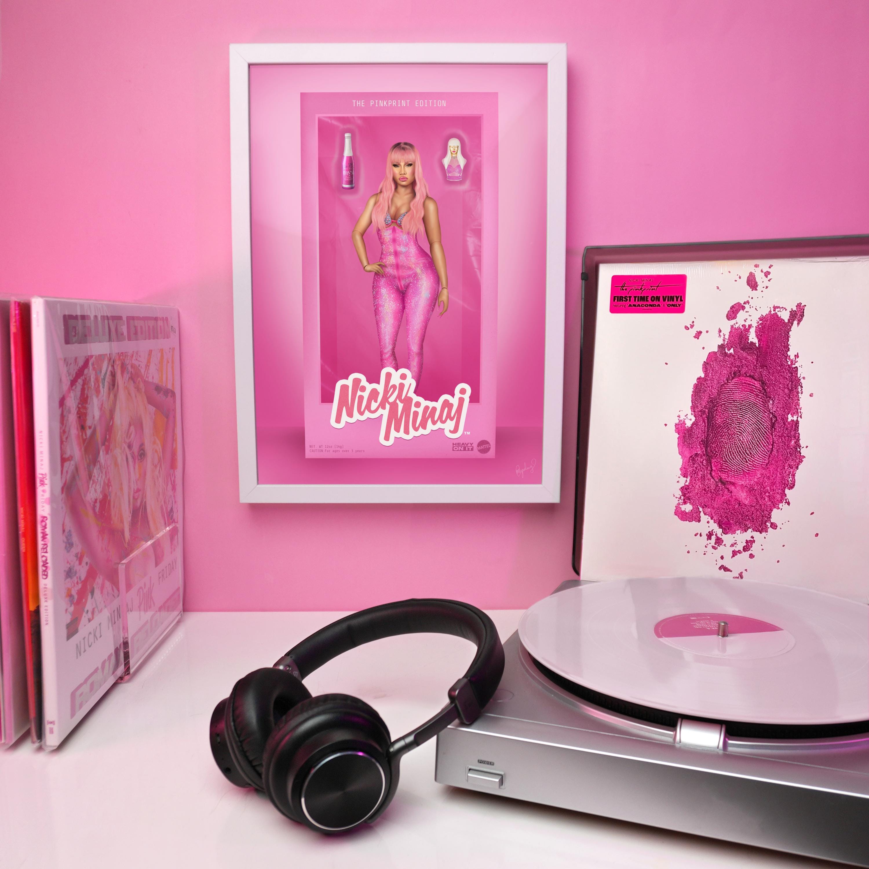 Nicki Minaj Doll (the Pinkprint Edition) Artwork - Etsy