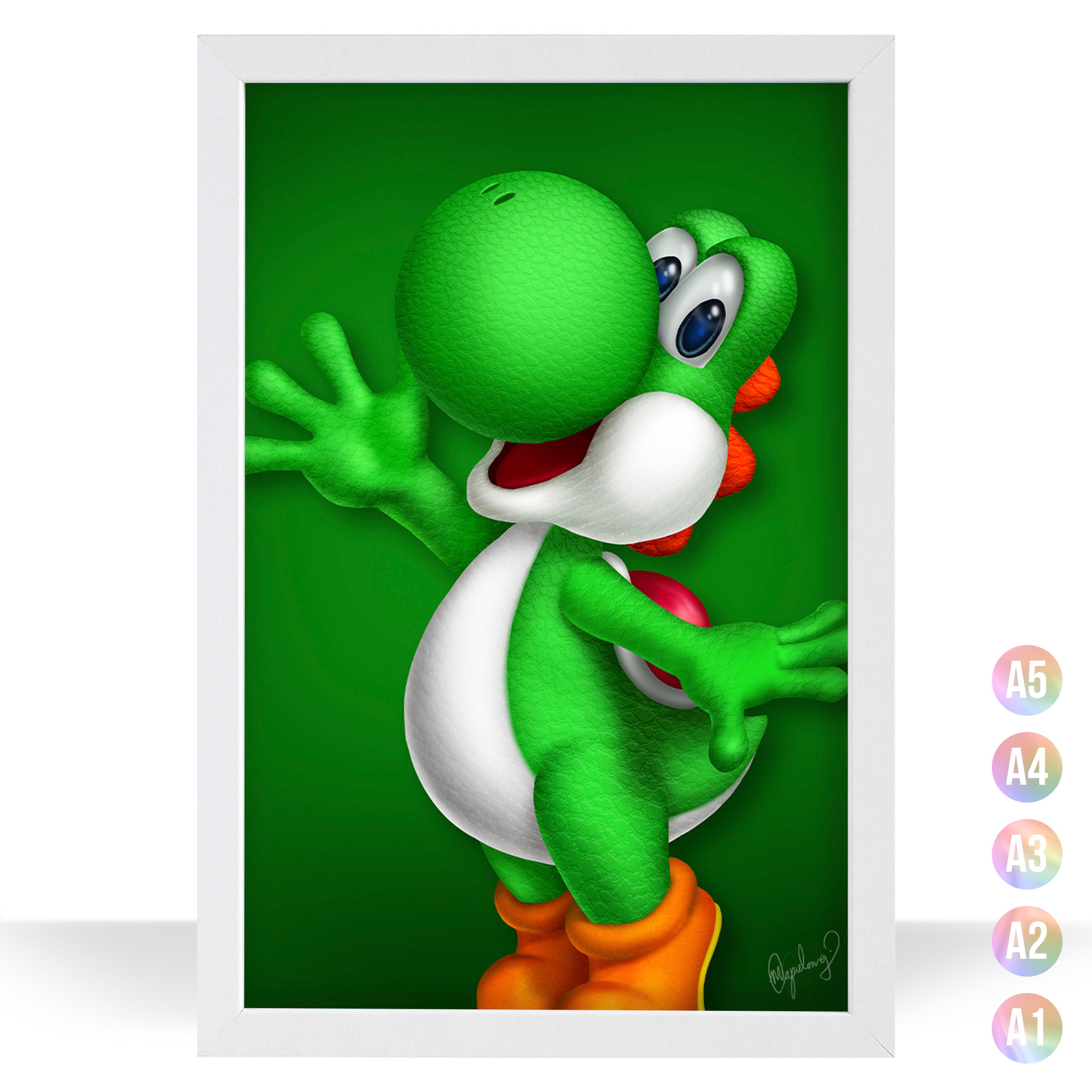 Yoshi Artwork - Etsy