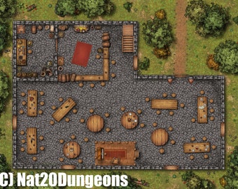 Arcane Guild Hall Battle Map Dnd Battle Map D&D Battlemap - Etsy