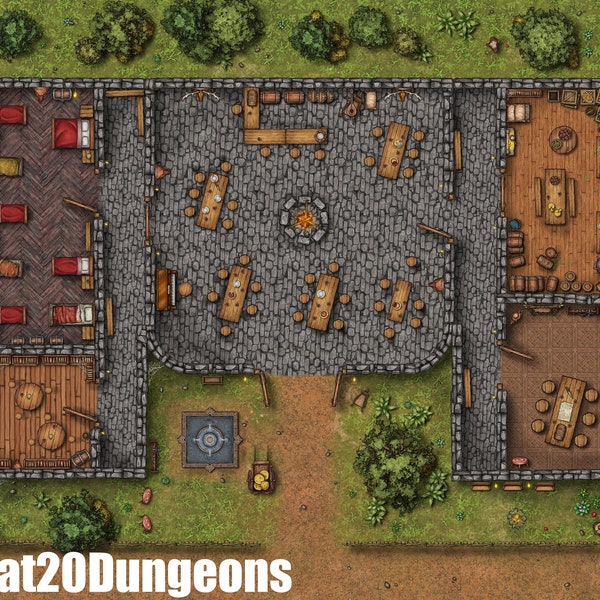 Tavern Map - Etsy