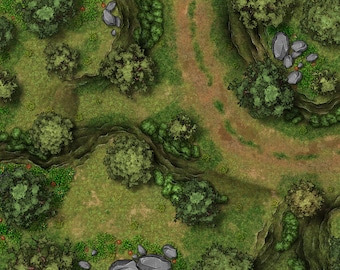 Forest Camp Battle Map Dnd Battle Map D&D Battlemap - Etsy
