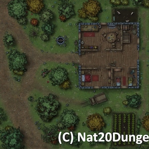 Farm Battle Maps Pack, Dnd Battle Map, D&D, Battlemap, Dungeons and ...