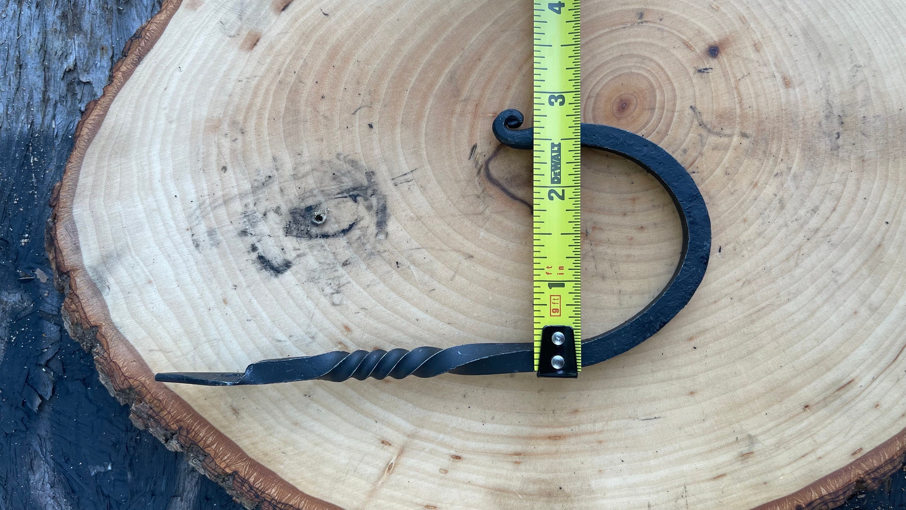 Decorative Hook J-hook Twisted Hook Cookware Hook Wall Mount Rustic ...