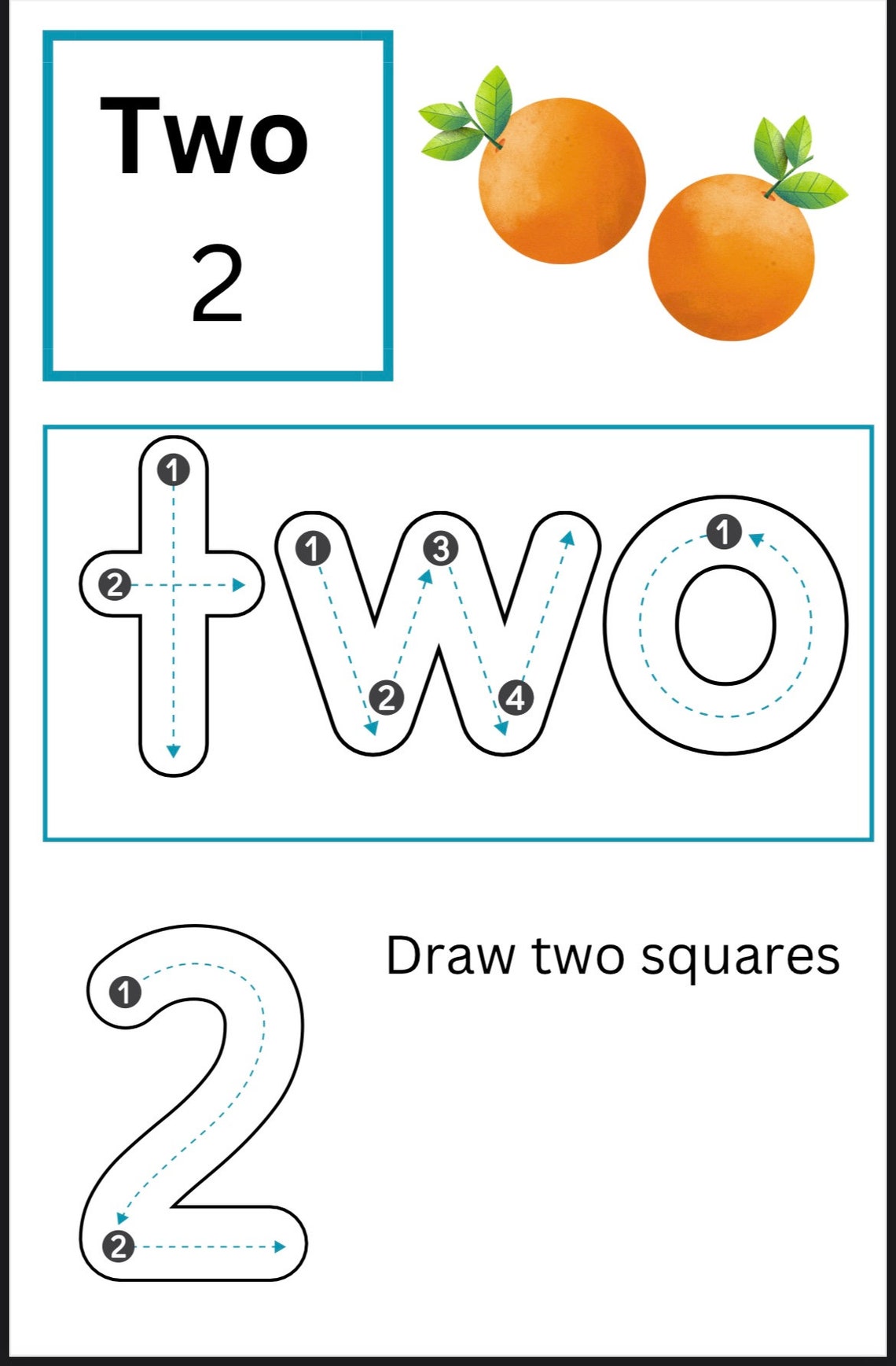 My First Numbers Activity Book, 1-10 - Etsy