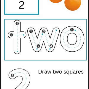 My First Numbers Activity Book, 1-10 - Etsy