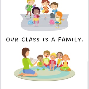 Set of 6 Classroom Posters, Primary Colors - Etsy