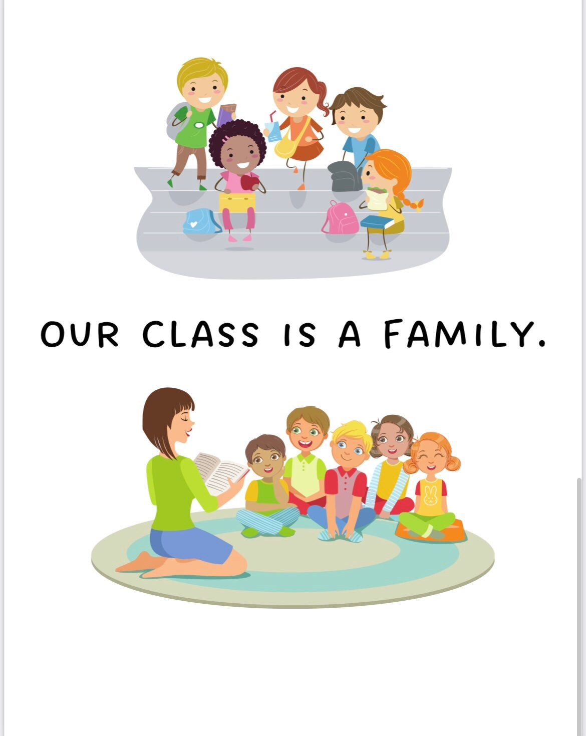 Set of 6 Classroom Posters, Primary Colors - Etsy