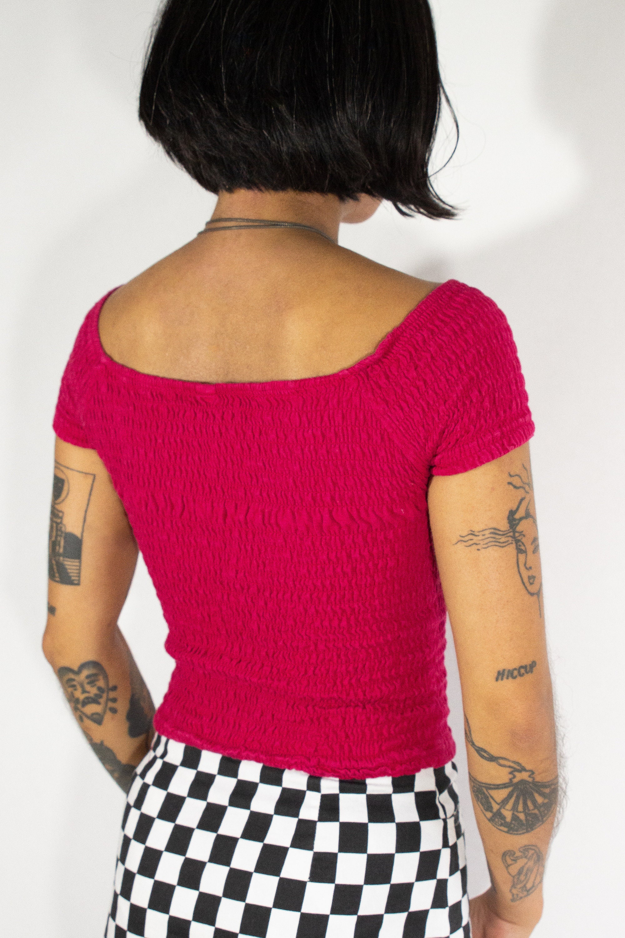 Y2K Off-shoulder T-shirt. - Etsy